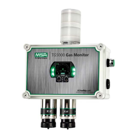 MSA TG5000 OPERATING MANUAL Pdf Download | ManualsLib