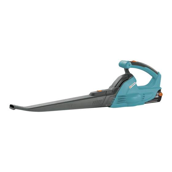 GARDENA ACCUJET LI-18 OPERATING INSTRUCTIONS MANUAL Pdf Download ...