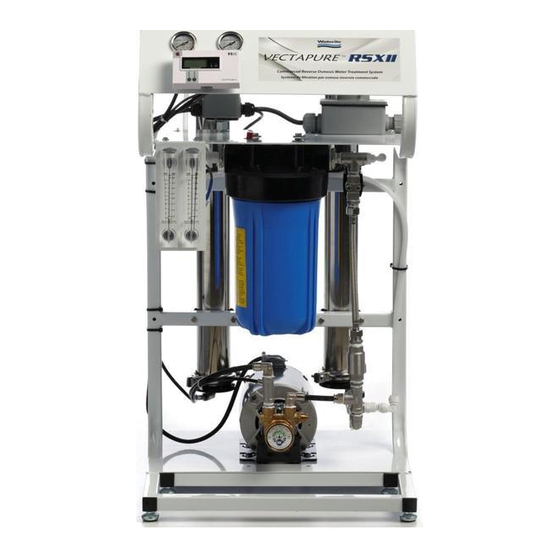 WATERITE VECTAPURE RSX II OPERATOR'S MANUAL Pdf Download | ManualsLib