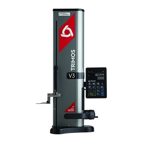 TRIMOS V3 USER MANUAL Pdf Download | ManualsLib