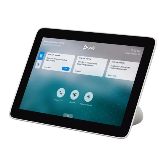 POLY TC8 USER MANUAL Pdf Download | ManualsLib