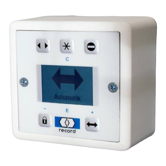 RECORD BDE-D INSTRUCTION MANUAL Pdf Download | ManualsLib