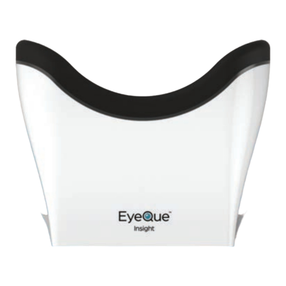 EYEQUE INSIGHT PLUS VA102 PRODUCT MANUAL Pdf Download | ManualsLib