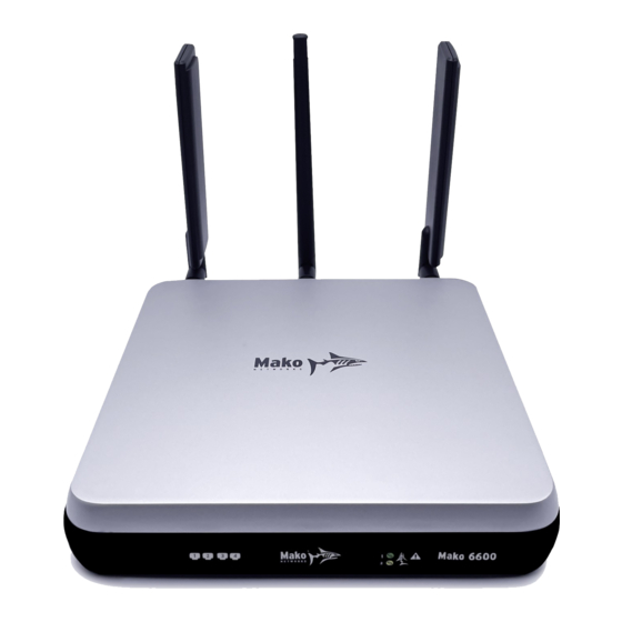 MAKO NETWORKS 6000 SERIES QUICK INSTALLATION MANUAL Pdf Download ...