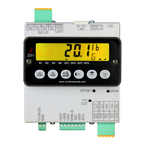 CARDINAL 201 INSTALLATION, TECHNICAL AND OPERATION MANUAL Pdf Download ...