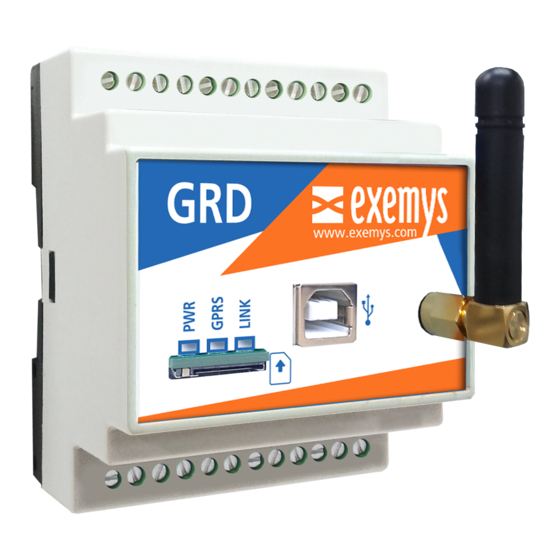 EXEMYS GRD-MQ SERIES USER MANUAL Pdf Download | ManualsLib