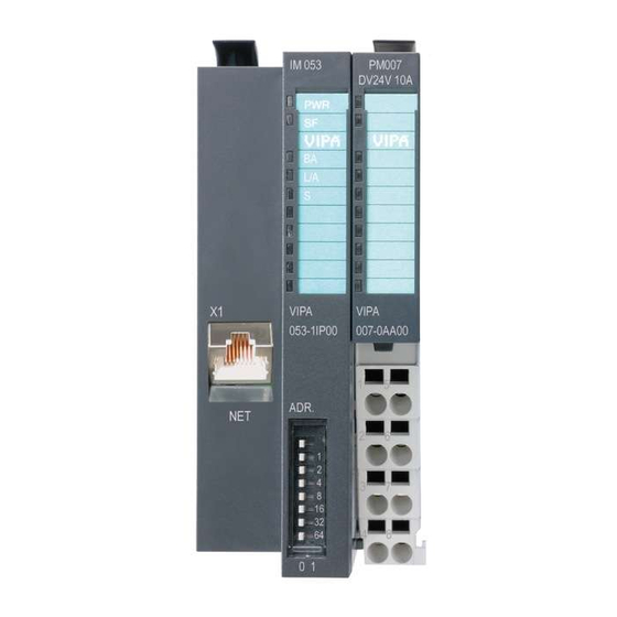 YASKAWA VIPA IM 053IP MANUAL Pdf Download | ManualsLib