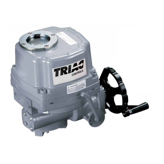 A-T CONTROLS TRIAD CONTROLS WE SERIES INSTALLATION AND OPERATION MANUAL ...