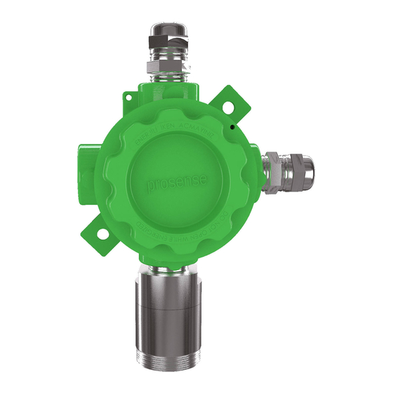 PROSENSE P SERIES INSTALLATION AND USER MANUAL Pdf Download | ManualsLib