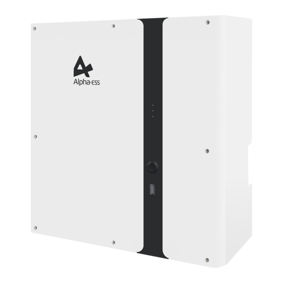 ALPHA ESS SMILE-B3 INSTALLATION & OPERATION MANUAL Pdf Download ...