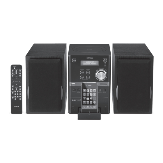 HITACHI AXM860E INSTRUCTION MANUAL Pdf Download | ManualsLib