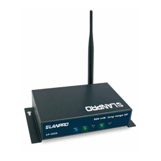 LANPRO LP-1522 MANUAL Pdf Download | ManualsLib