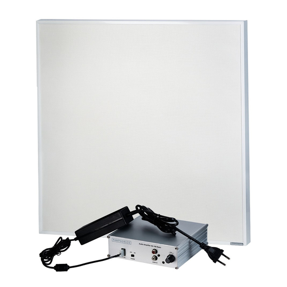 PANPHONICS SOUND SHOWER SSHA6060 MANUAL Pdf Download | ManualsLib