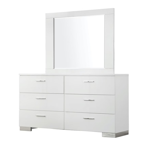 COASTER 203503 ASSEMBLY INSTRUCTIONS Pdf Download | ManualsLib