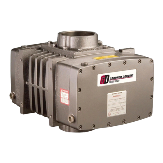 GARDNER DENVER HELIFLOW HYCL BA PARTS LIST OPERATING AND SERVICE MANUAL ...