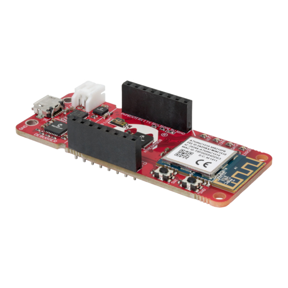 MICROCHIP TECHNOLOGY AVR-IOT WX HARDWARE USER'S MANUAL Pdf Download | ManualsLib