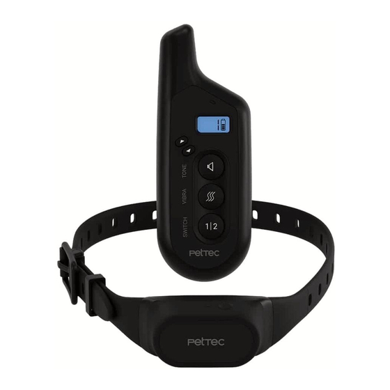 PETTEC REMOTE VIBRA TRAINER 2.0 MANUAL Pdf Download | ManualsLib