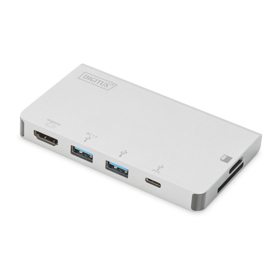 DIGITUS DA-70867 USER MANUAL Pdf Download | ManualsLib