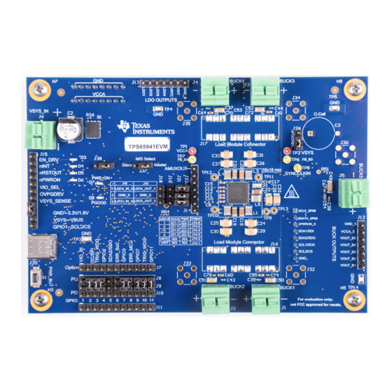 TEXAS INSTRUMENTS TPS6594-Q1 SERIES USER MANUAL Pdf Download | ManualsLib