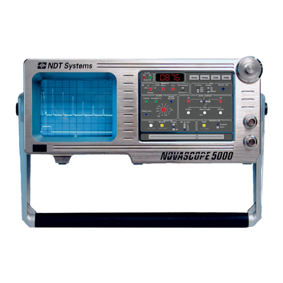 NDT SYSTEMS NOVASCOPE 5000 USER MANUAL Pdf Download | ManualsLib