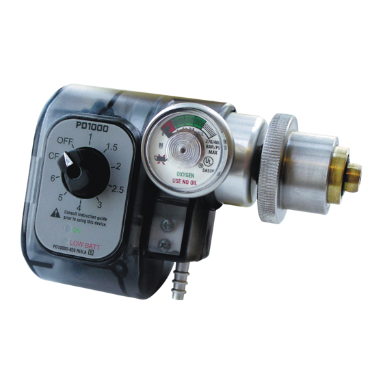 DEVILBISS PULSEDOSE LT COMPACT PD1000 QUICK REFERENCE CARD Pdf Download ...