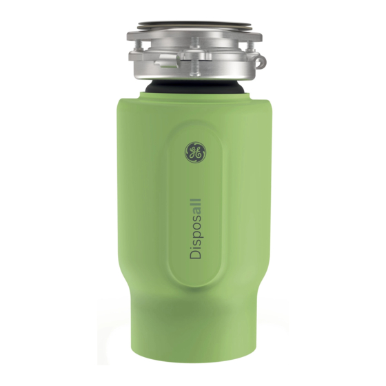 GE DISPOSALL GREEN05 OWNER'S MANUAL AND INSTALLATION INSTRUCTIONS Pdf ...