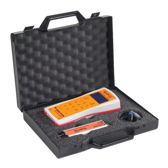 WALTER SURFOX OWNER'S MANUAL Pdf Download | ManualsLib