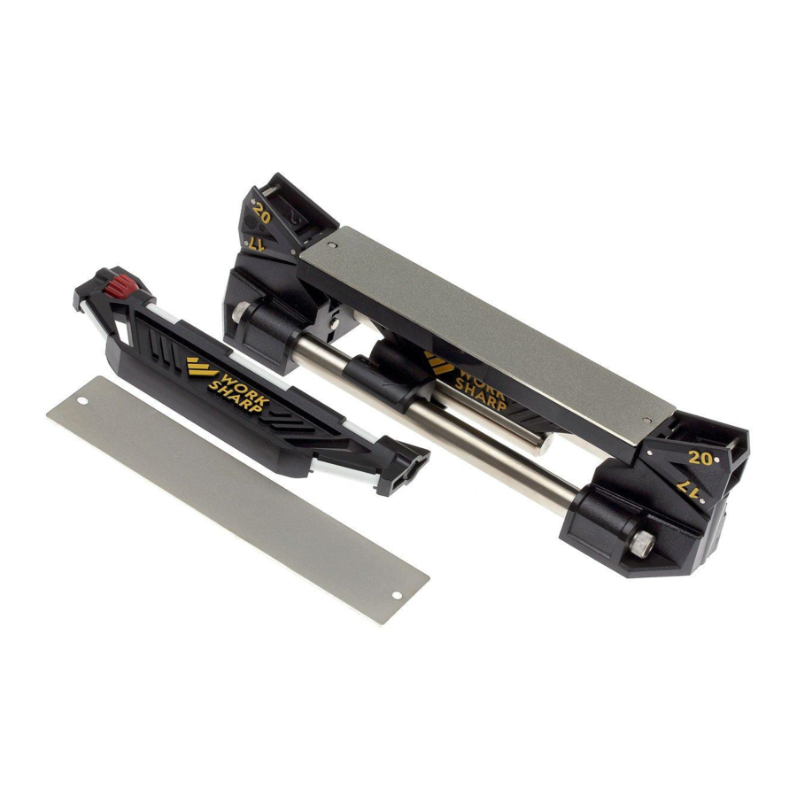 WORK SHARP GUIDED SHARPENING SYSTEM MANUAL Pdf Download | ManualsLib