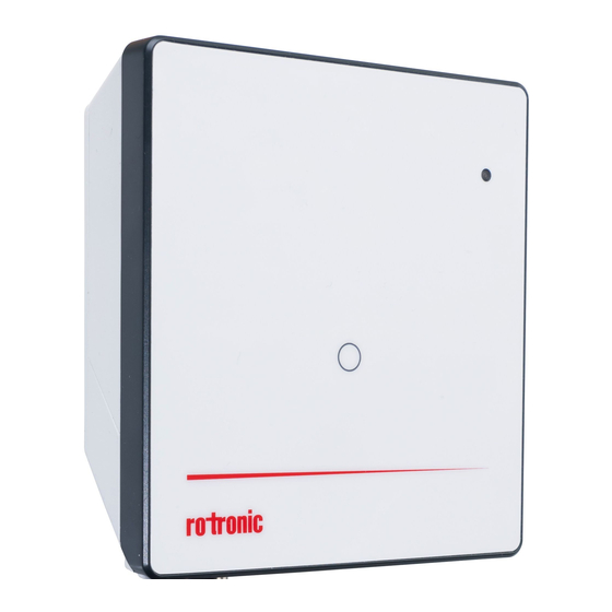ROTRONIC RMS-LOG-915 SHORT INSTRUCTION MANUAL Pdf Download | ManualsLib