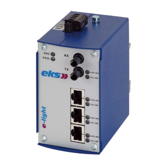 EKS EL100X MANUAL Pdf Download | ManualsLib