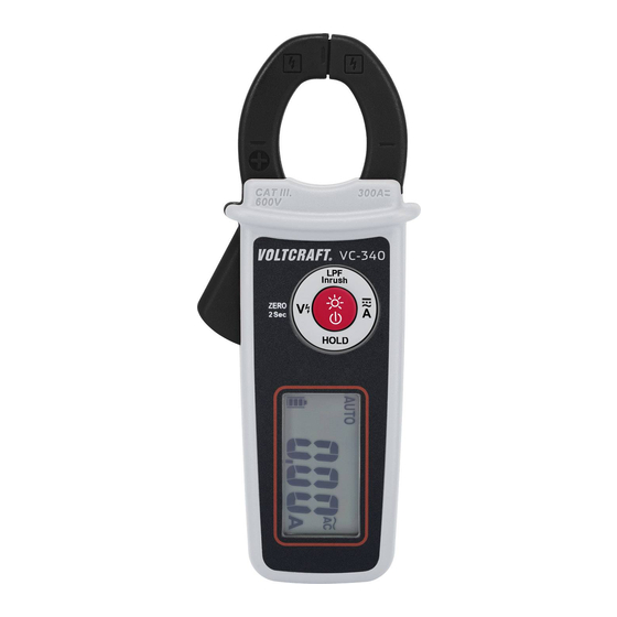 VOLTCRAFT VC-340 OPERATING INSTRUCTIONS MANUAL Pdf Download | ManualsLib