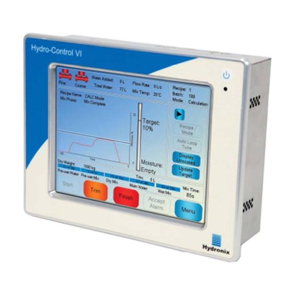 HYDRONIX HYDRO-CONTROL VI OPERATOR'S MANUAL Pdf Download | ManualsLib