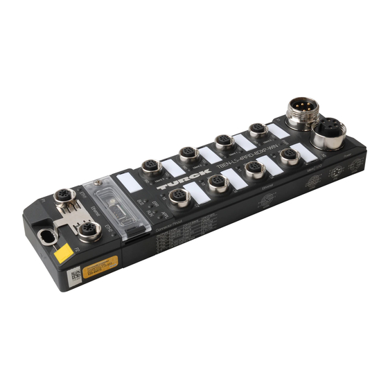 TURCK TBEN-L 4RFID-8DXP SERIES INSTRUCTIONS FOR USE MANUAL Pdf Download ...