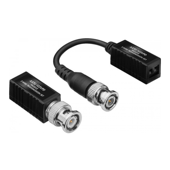 MONACOR AXTU-102VPD INSTRUCTIONS Pdf Download | ManualsLib