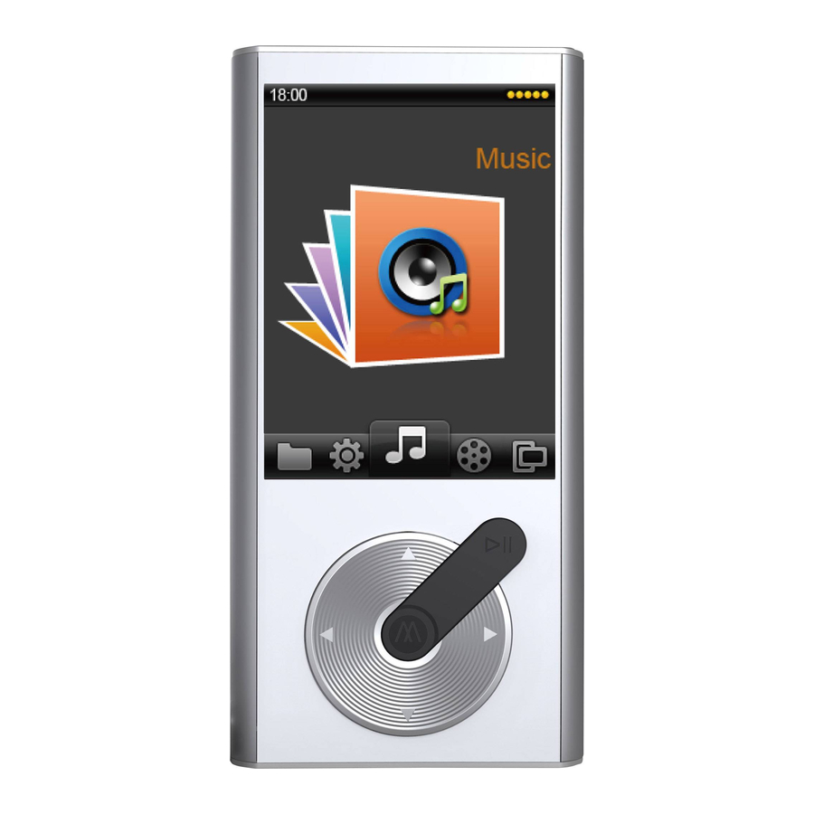 MPMAN MP259 QUICK START MANUAL Pdf Download | ManualsLib