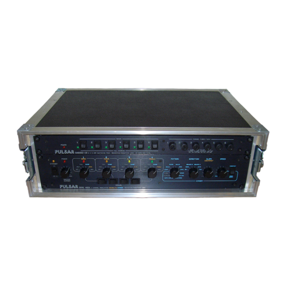 PULSAR ZERO 4001 INSTRUCTIONS Pdf Download | ManualsLib