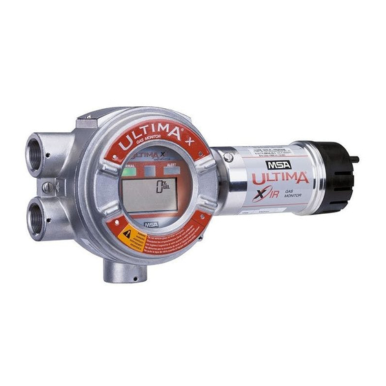 MSA ULTIMA X SERIES QUICK START MANUAL Pdf Download | ManualsLib