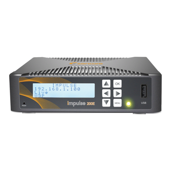 SENCORE IMPULSE NB200E USER MANUAL Pdf Download | ManualsLib
