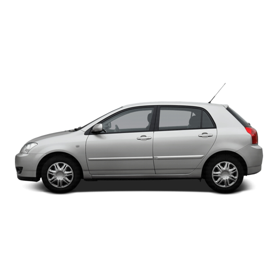 Toyota 2004 Matrix Manuals | ManualsLib