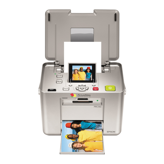 EPSON PM240 START HERE Pdf Download | ManualsLib