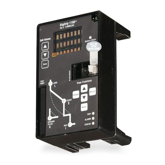EATON CUTLER-HAMMER DIGITRIP 1150 INSTRUCTIONS MANUAL Pdf Download ...