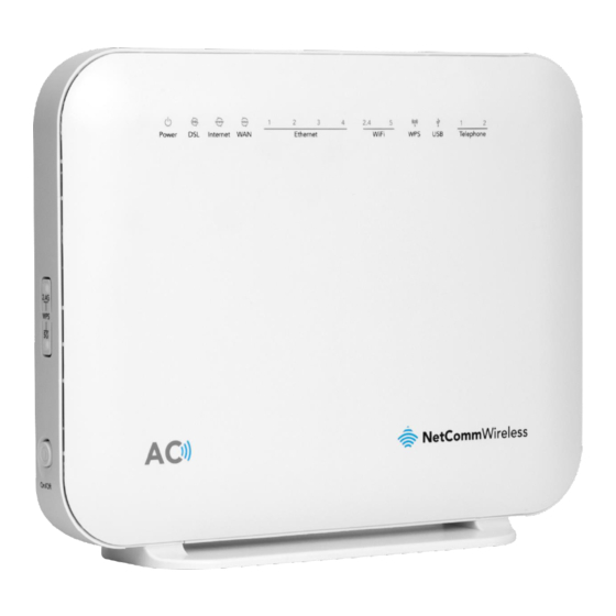 NETCOMM NF18 SERIES INFO SHEET Pdf Download | ManualsLib