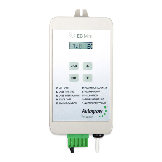 AUTOGROW EC MINI INSTALLATION AND USER MANUAL Pdf Download | ManualsLib
