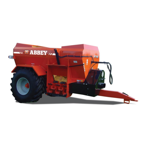 ABBEY MACHINERY AP SERIES MAINTENANCE, OPERATING INSTRUCTIONS AND SPARE ...