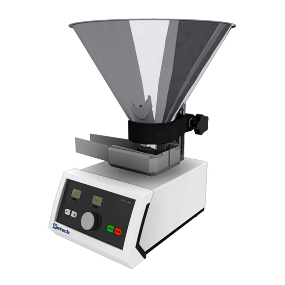 RETSCH DR 100 MANUAL Pdf Download | ManualsLib