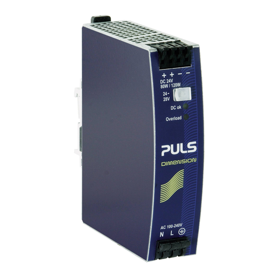 PULS Q SERIES MANUAL Pdf Download | ManualsLib