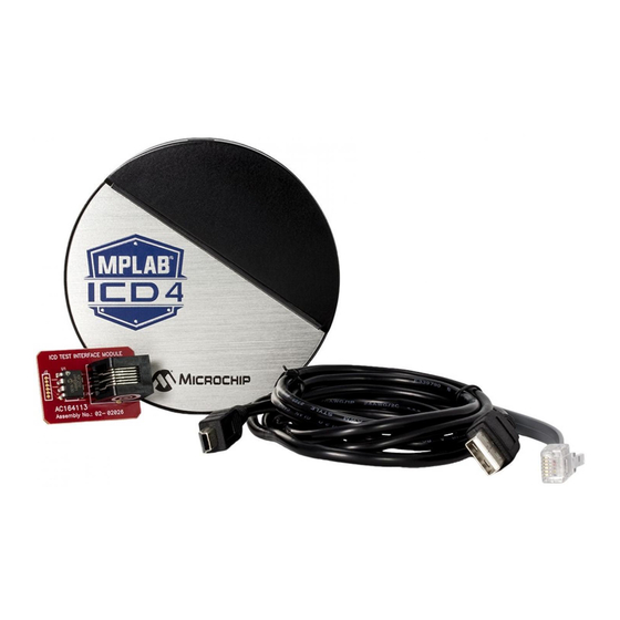 MICROCHIP TECHNOLOGY MPLAB ICD 4 QUICK START MANUAL Pdf Download ...