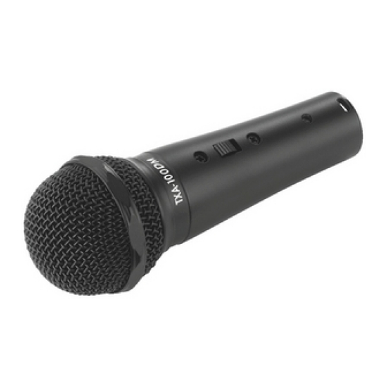 MONACOR TXA-100DM MANUAL Pdf Download | ManualsLib