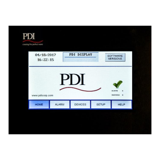 PDI WAVESTAR SETUP AND OPERATION Pdf Download | ManualsLib