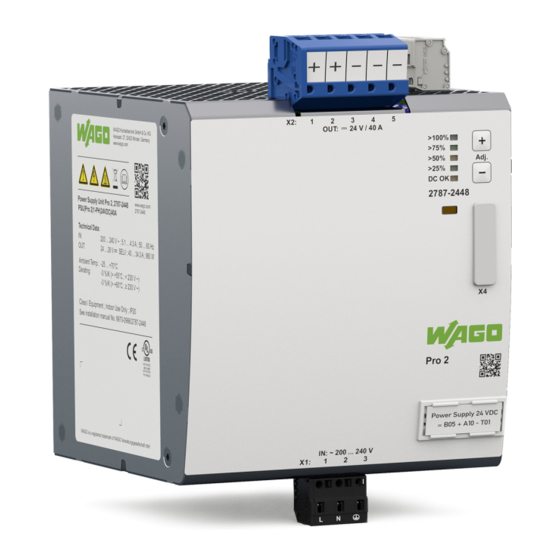 WAGO PRO 2 MANUAL Pdf Download | ManualsLib